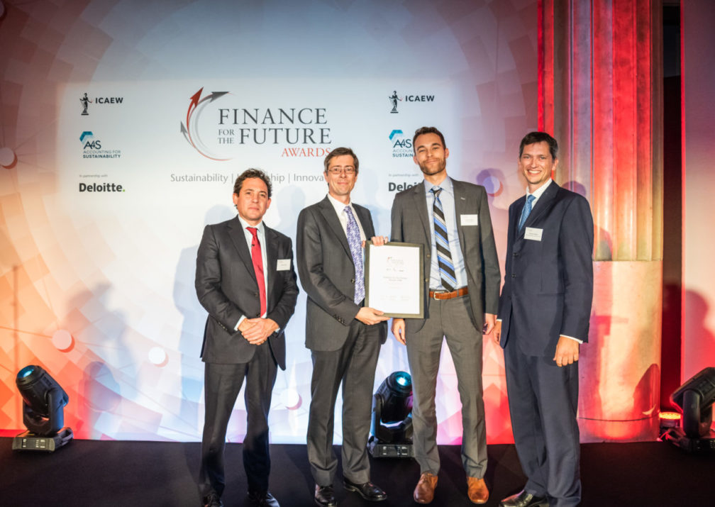 Future-Fit wins Finance for the Future award - Future-Fit Business